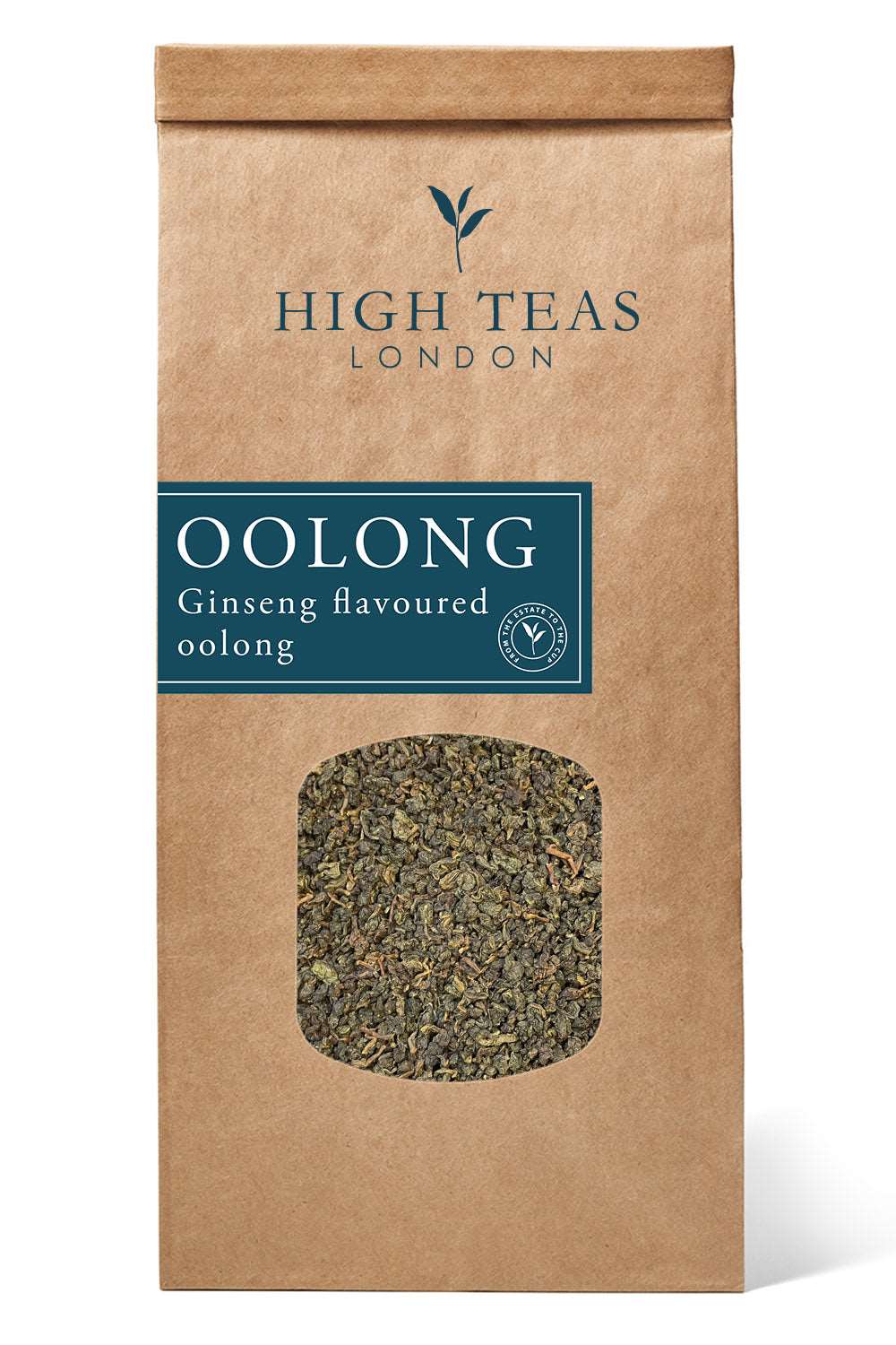 Ginseng Oolong Tea | High Teas London | Loose Leaf Oolong Tea