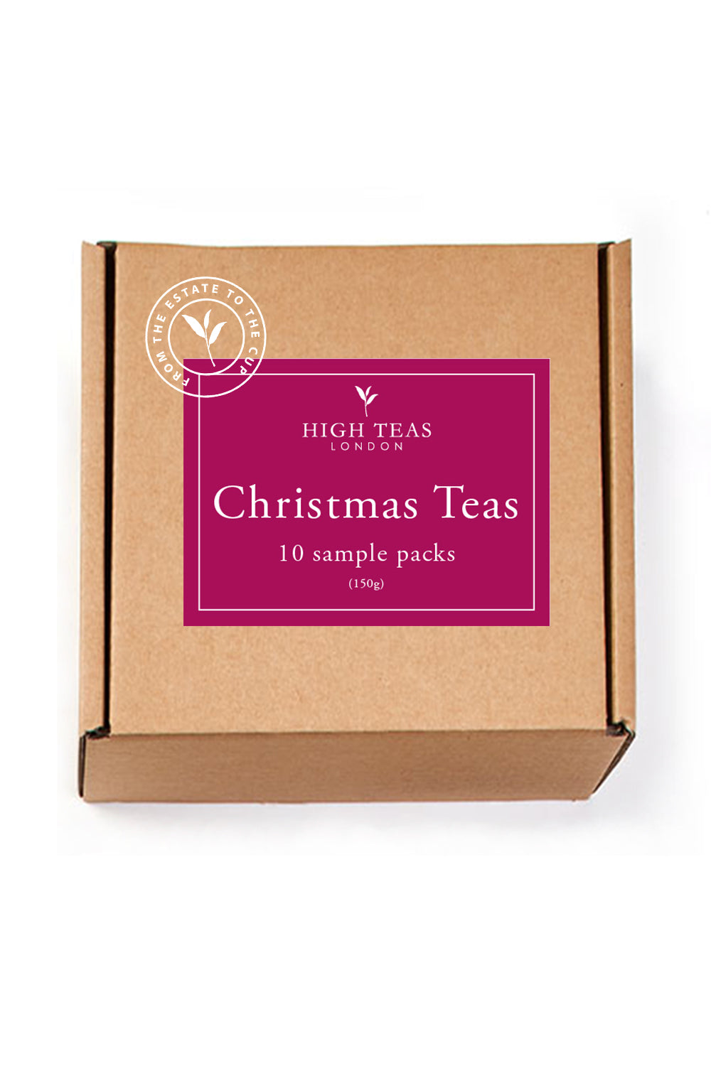 Collection of 10 Christmas loose leaf teas.